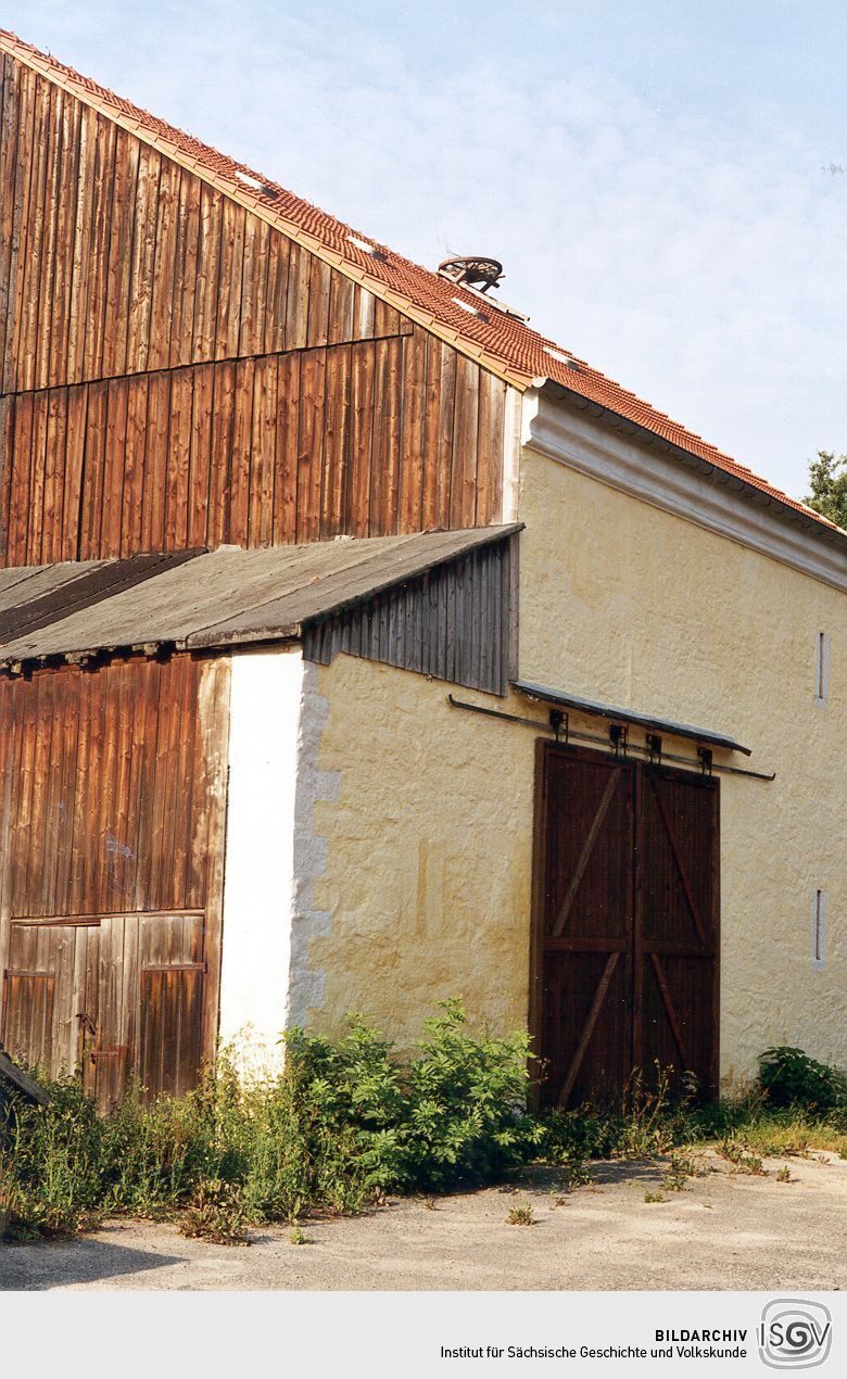 Scheune des Ritterguts in Oberlauterbach - ISGV Bildarchiv